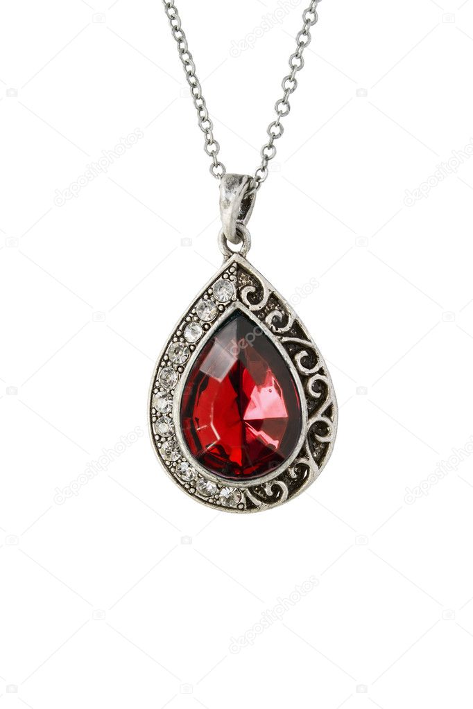 Ruby pendant — Stock Photo © Tarzhanova #37892311