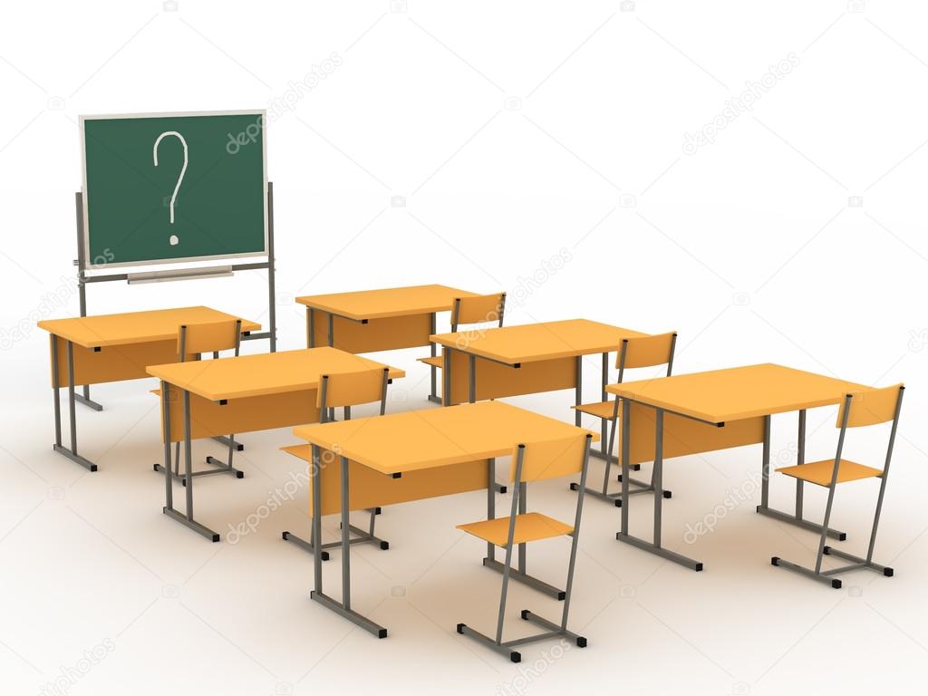 Learning equipments in class room — Stock Photo © Ulvur #19704445