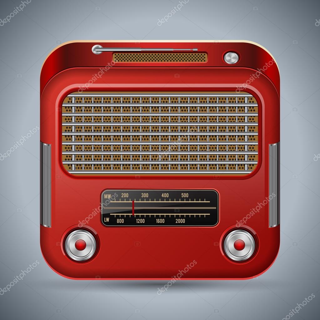 Retro radio vector illustration Stock Vector by ©Ulvur 25643075 Retro radio vector illustration Stock Vector by ©Ulvur 25643075