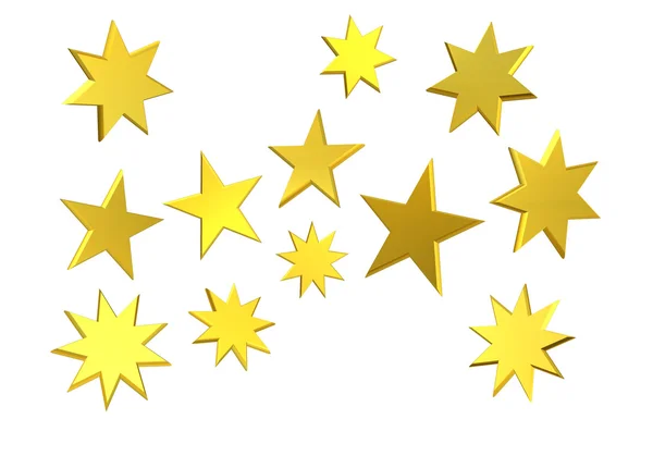 Abstrakta fallande stjärna vektor. Illustration med gyllene jul ...