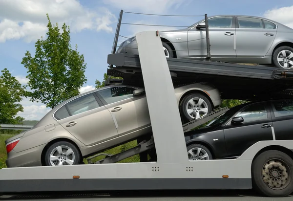 Car carrier Stock Photos, Royalty Free Car carrier Images | Depositphotos