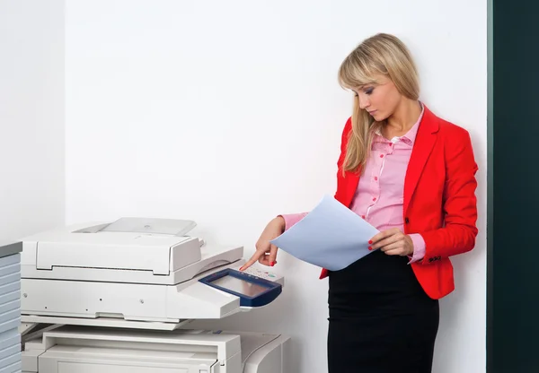 Printer with lady Stock Photos, Royalty Free Printer with lady Images ...