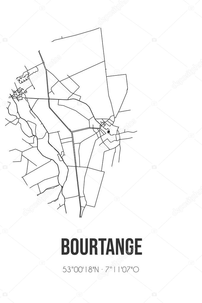 Resumen del mapa de Bourtange situado en Groningen municipio de ...