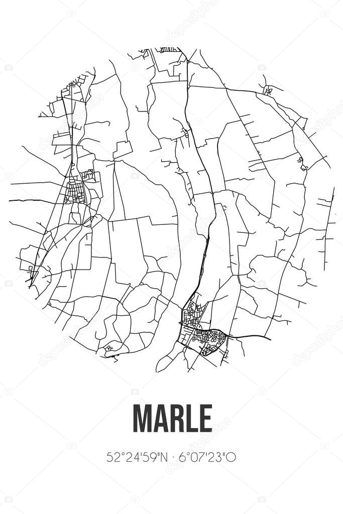 Resumen el mapa de Marle situado en Overijssel municipio de Olst-Wijhe ...