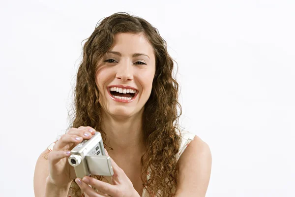 Women camera laugh Stock Photos, Royalty Free Women camera laugh Images ...