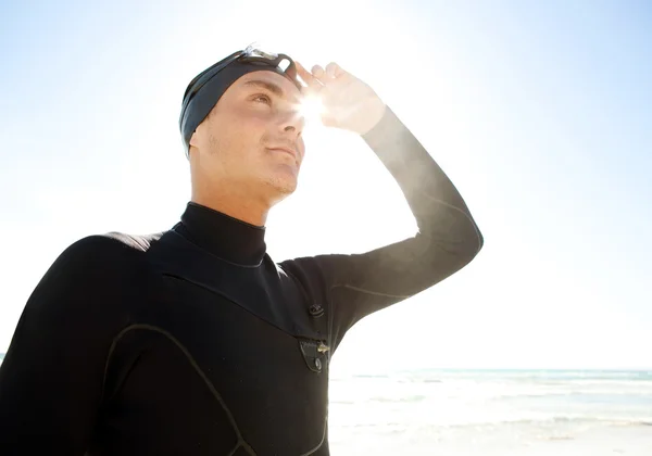 Swimmer ready for training Stock Photo by ©mjth 45812079