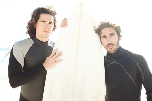 Two young surfer friends Stock Photo by ©mjth 45812693