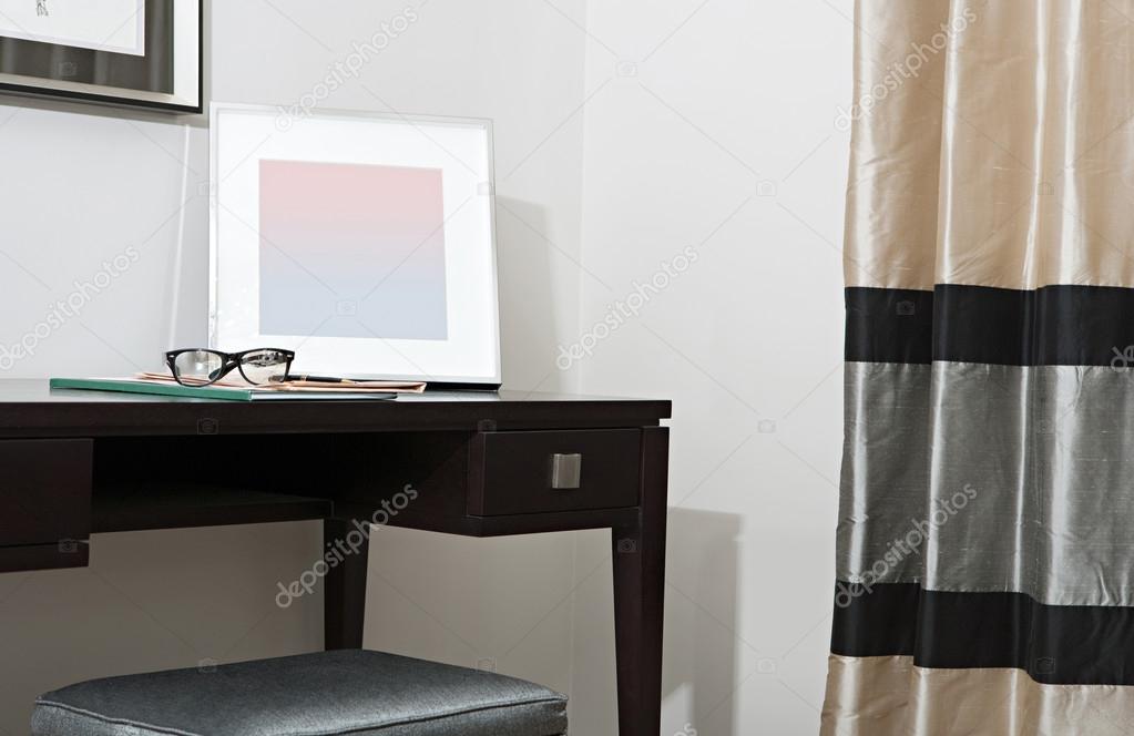 Writing desk in a luxury hotel room — Stock Photo © mjth #48298231
