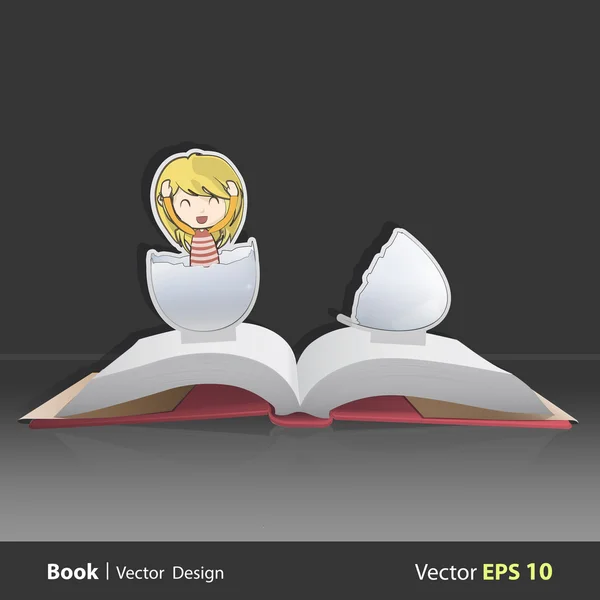 Libro roto imágenes de stock de arte vectorial | Depositphotos