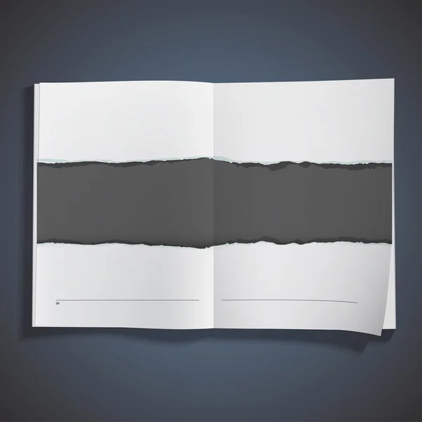 Libro roto imágenes de stock de arte vectorial | Depositphotos