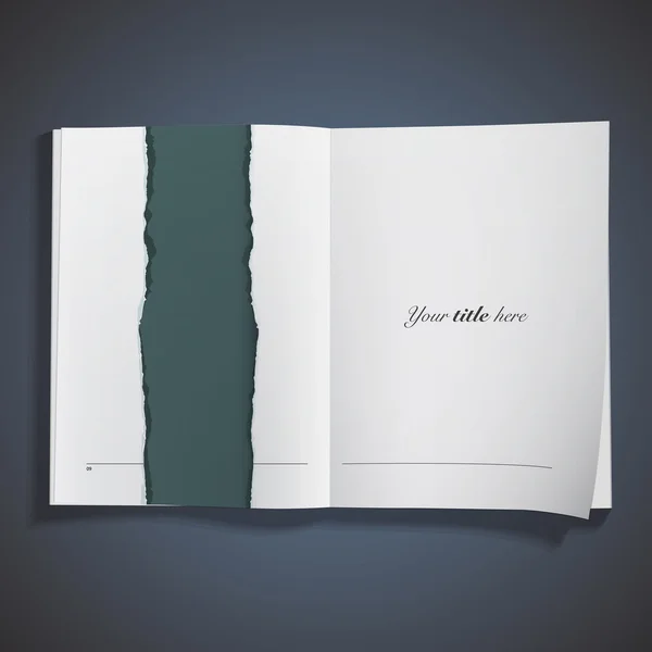 Libro roto imágenes de stock de arte vectorial | Depositphotos