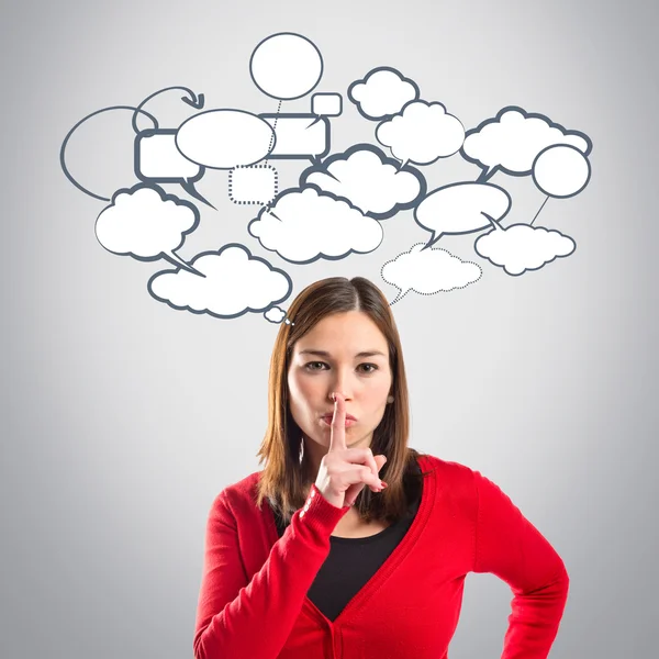 Making silent sign Stock Photos, Royalty Free Making silent sign Images ...