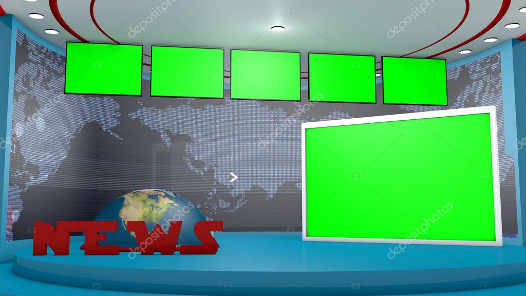 Escenario de televisión croma clave: fotografía de stock © mik38 ...