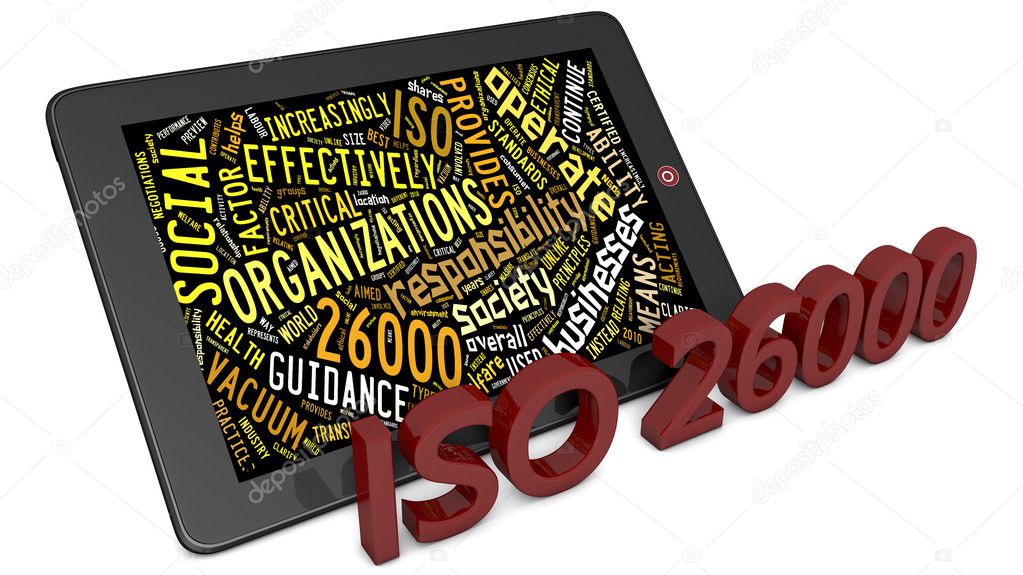 ISO 26000 — Foto de stock © mik38 #44527499