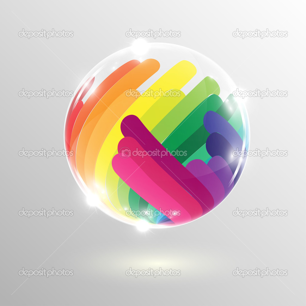 Abstract colorful ball Stock Vector Image by ©Seby87 #39267795