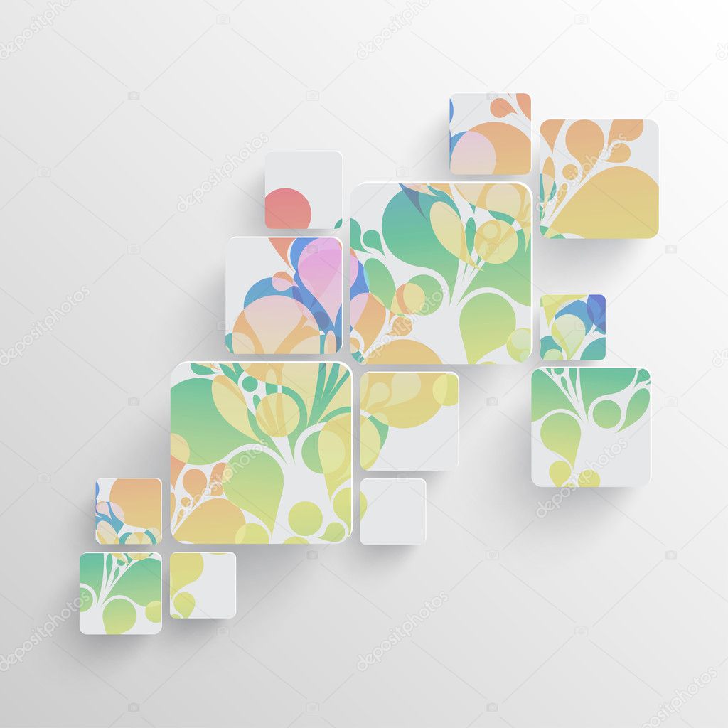 Squares web template Stock Vector by ©Seby87 39270681