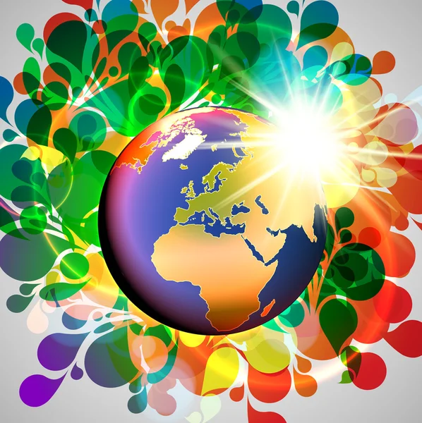 Colorful world symbol Stock Vector by ©Seby87 39349711