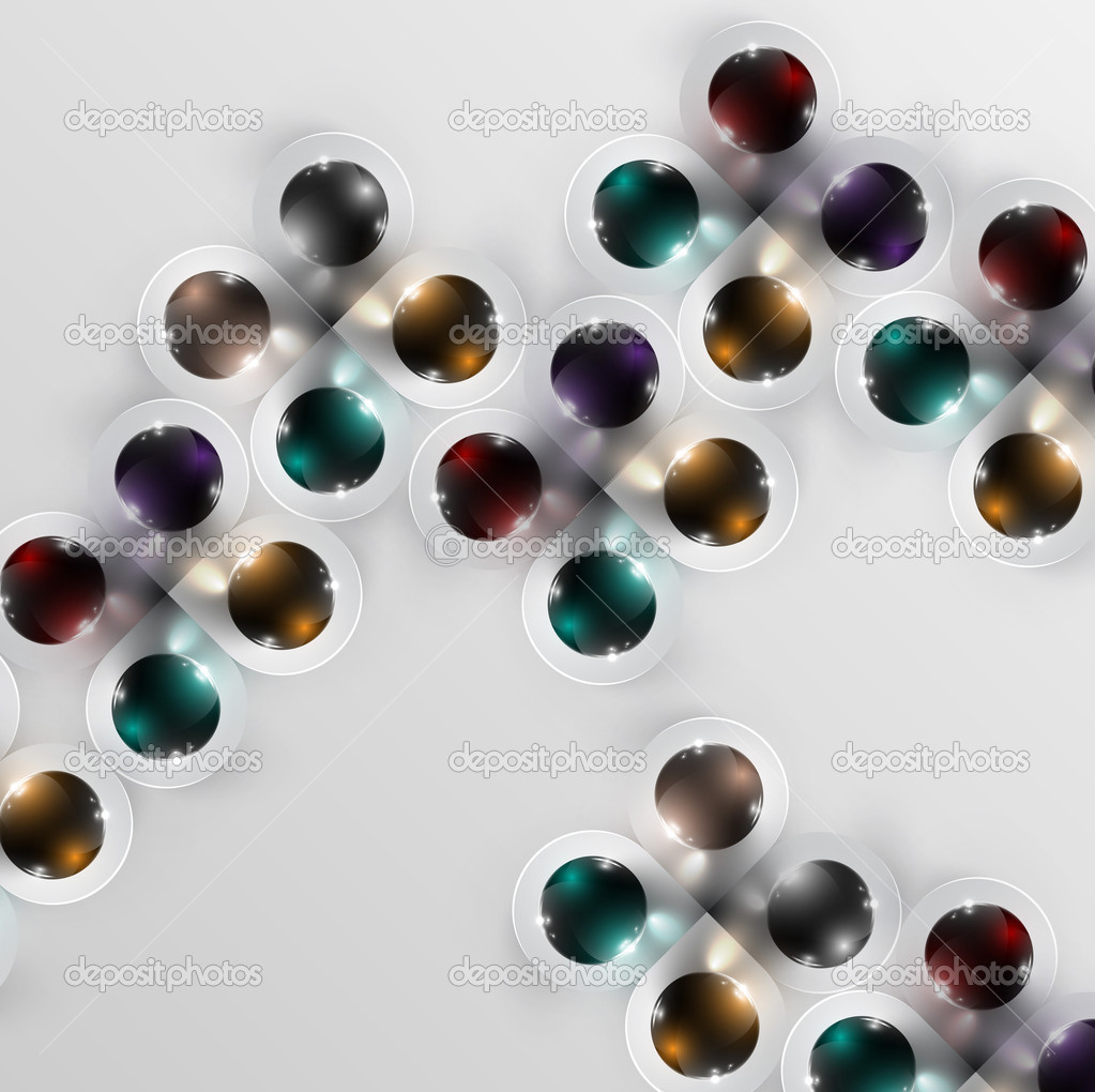 Colorful spheres background Stock Vector by ©Seby87 39349355