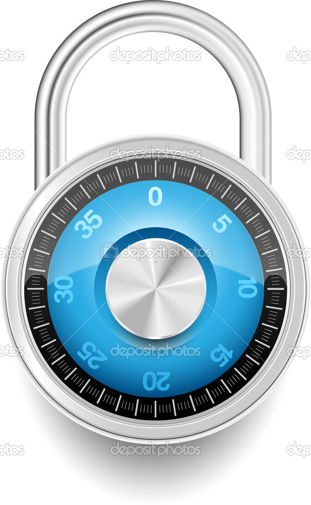 Realistic padlock Stock Vector by ©Seby87 39349519