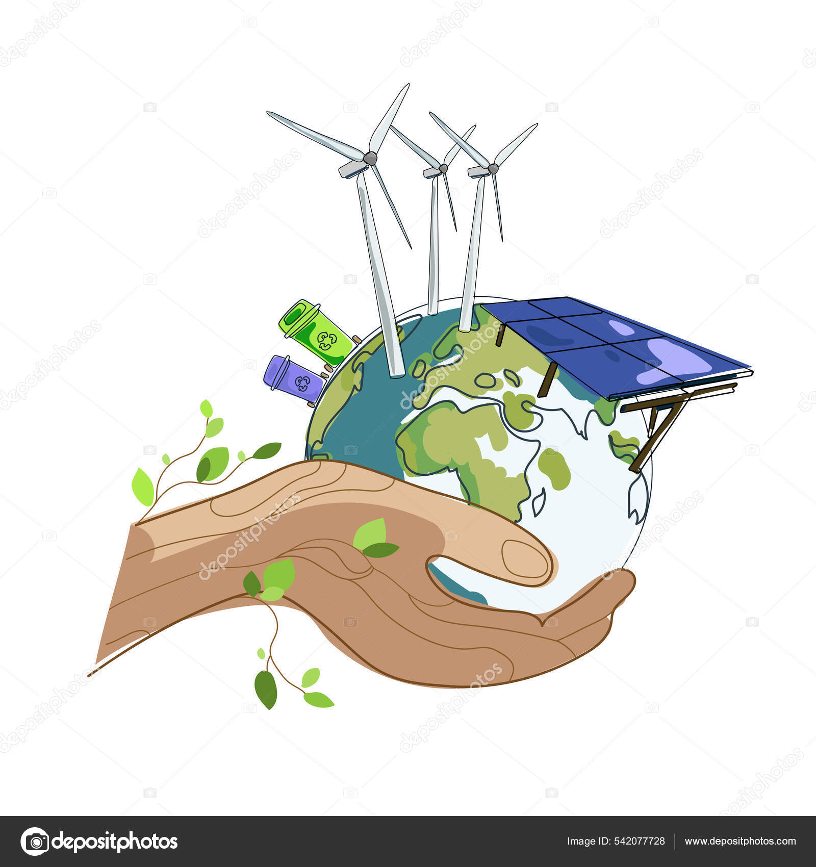 Alternative energy sources concept.Planet Earth in human hands Stock ... Alternative energy sources concept.Planet Earth in human hands Stock ...