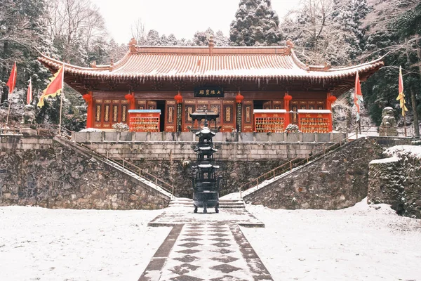 Japanese temple snow Stock Photos, Royalty Free Japanese temple snow ...