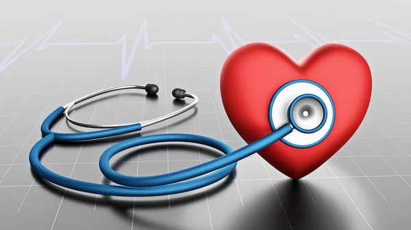Stethoscope and ECG chart Stock Photo by ©atca 63769547