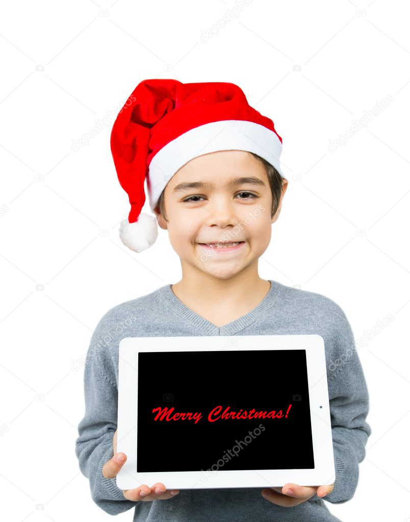 Child with tablet — Stock Photo © angiolina #37005625
