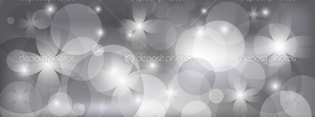 Gray floral Vector Art Stock Images | Depositphotos
