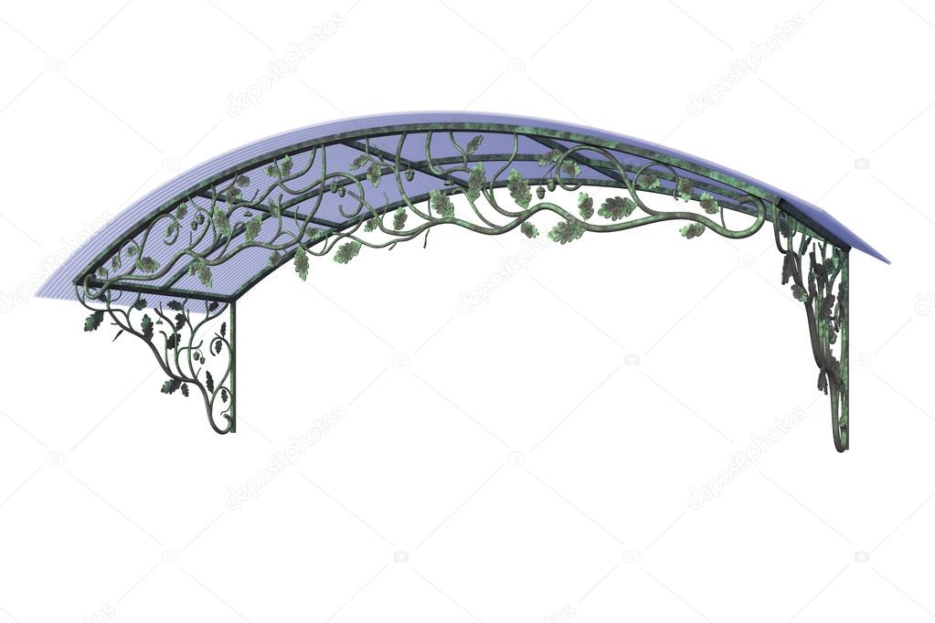 Wrought iron canopy — Stock Photo © EgorovaJulia7 #21082457