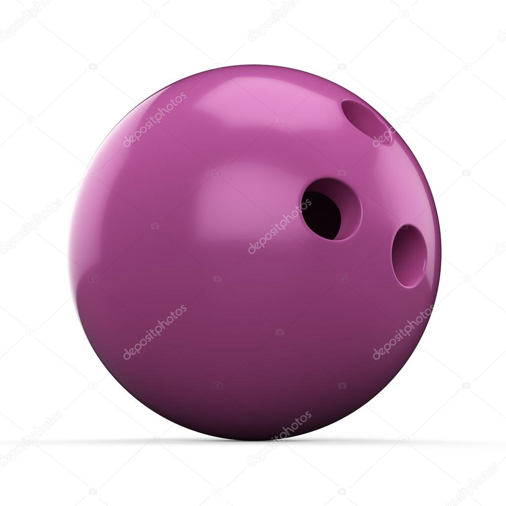 Pink Bowling Ball