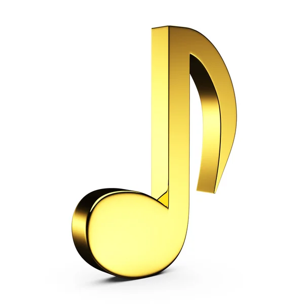 Notas de música dorada 3D: fotografía de stock © yavuzunlu #26266117 | Depositphotos