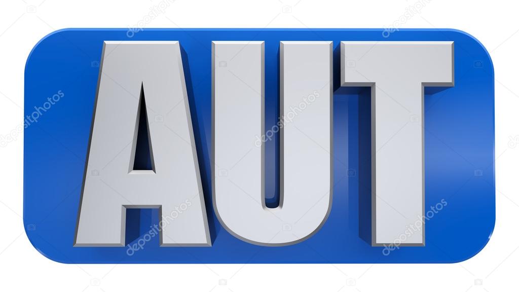 3D International Country Code Austria — Stock Photo © yavuzunlu #26361101