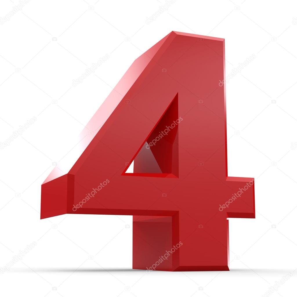 Colección de números rojos 3D: fotografía de stock © yavuzunlu ...