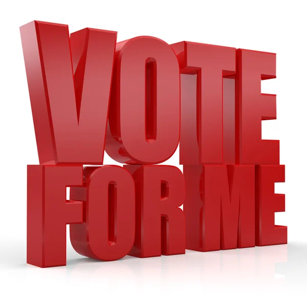 3d vote for me text — Stock Photo © yavuzunlu #35801965