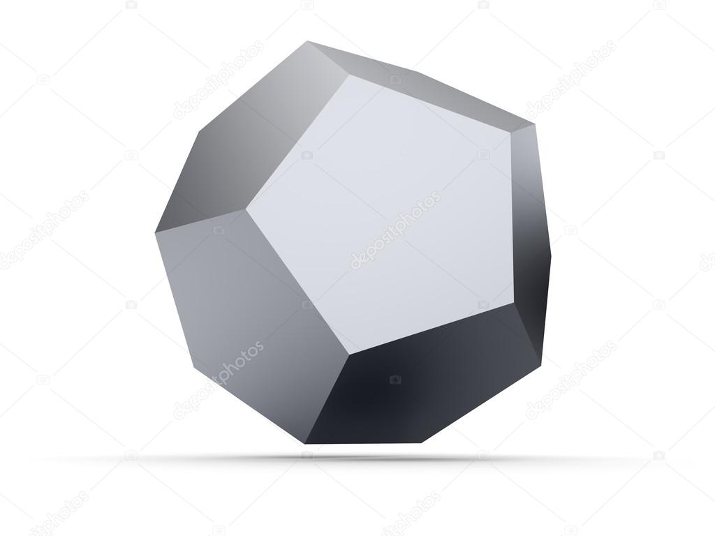 3d metal dodecahedron Stock Photo by ©yavuzunlu 38923027