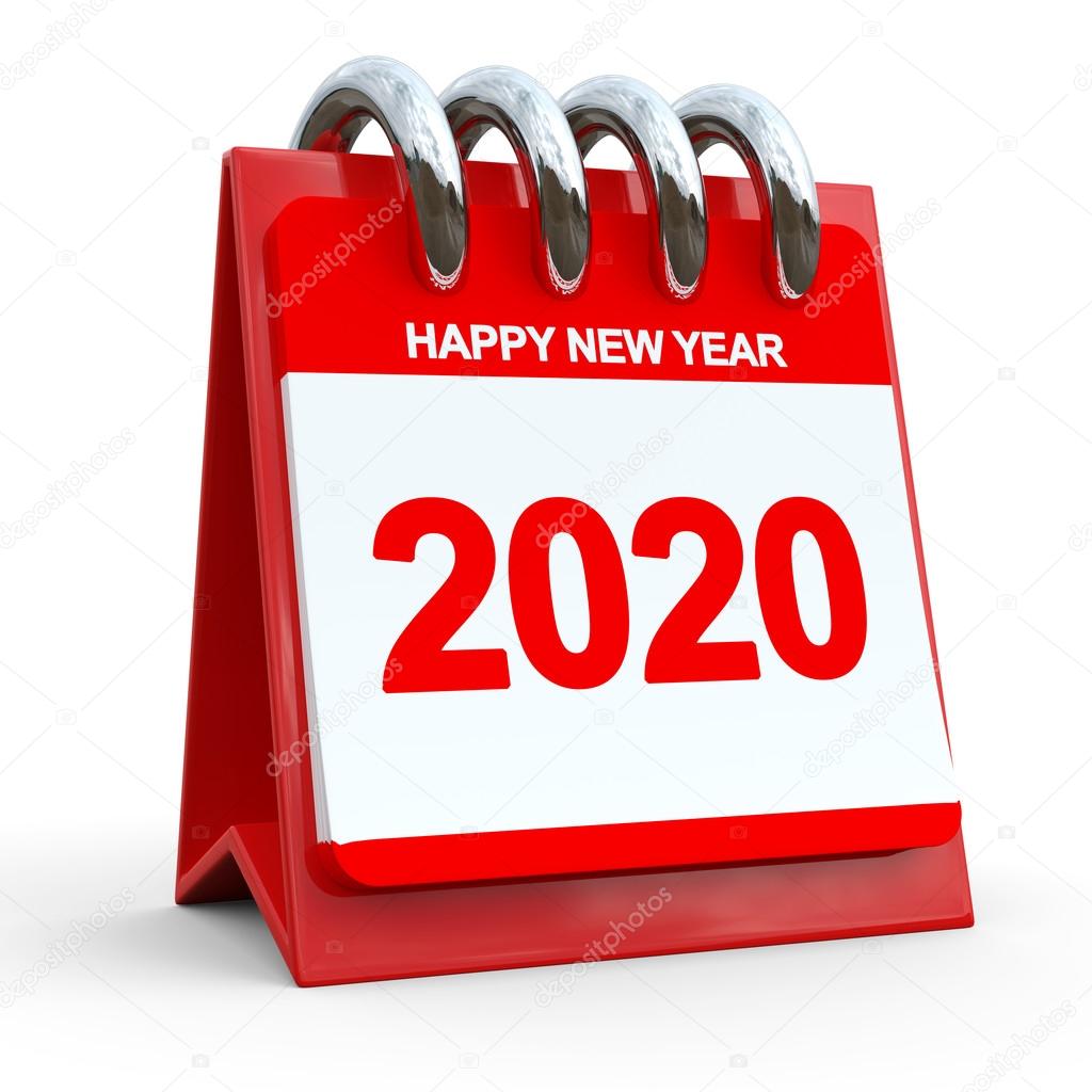 3D Red Calendar 2020 — Stock Photo © yavuzunlu #38933997