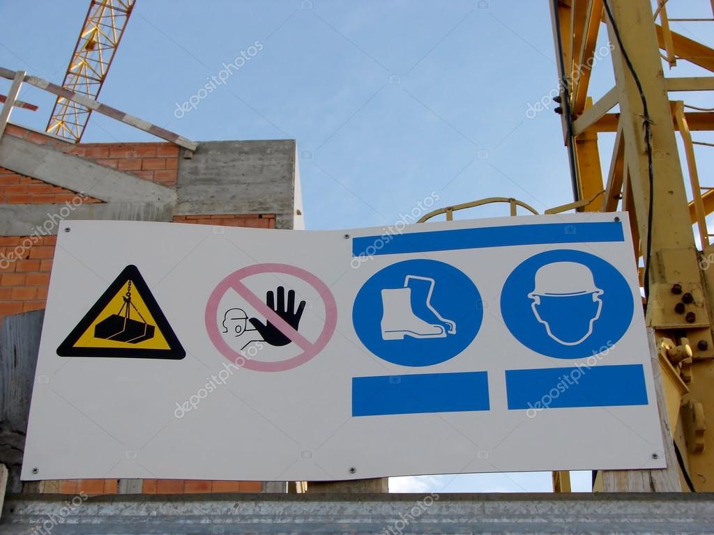 Warning Signals on Construction Site — Stock Photo © Medieval #25242679