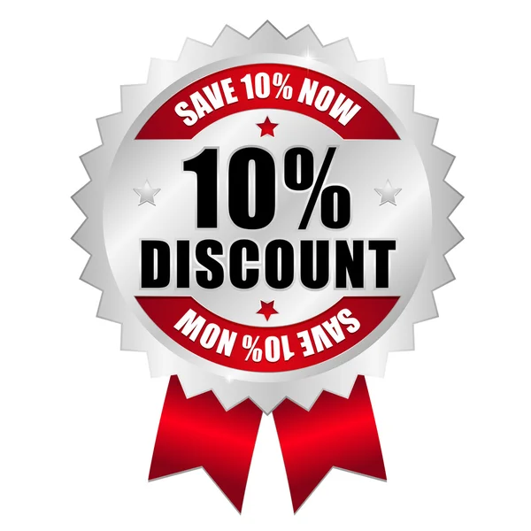 Red 10 percent discount sign Stock Vector by ©newartgraphics 27691611