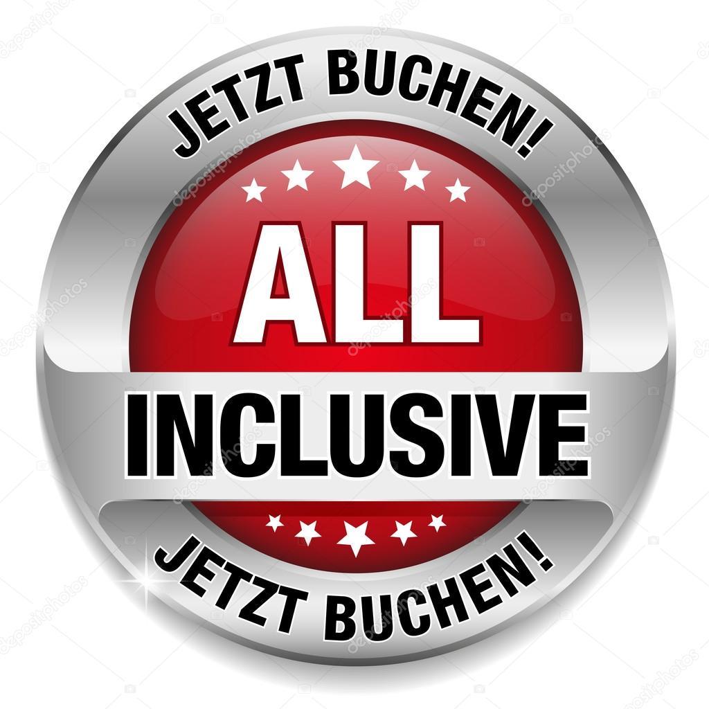 All inclusive Button rot Stock Vector Image by ©newartgraphics #25957621