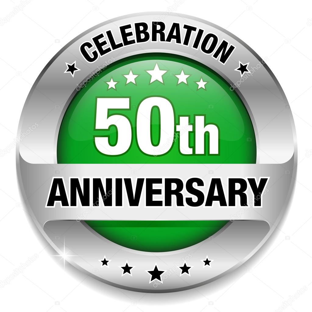50 year anniversary button — Stock Vector © newartgraphics #26382847 50 year anniversary button — Stock Vector © newartgraphics #26382847