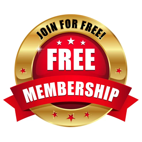 Free membership button Stock Vector Image by ©newartgraphics #31836077