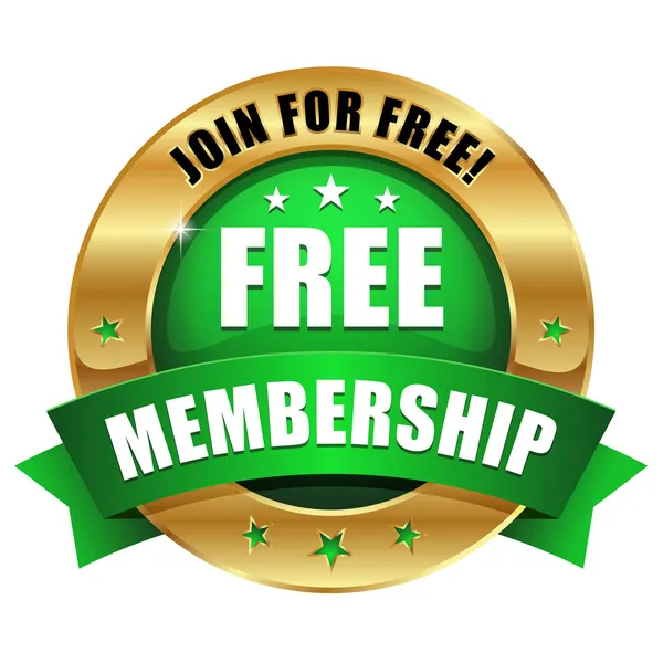 Free membership button Stock Vector Image by ©newartgraphics #31836077