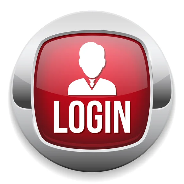 Login button Stock Vector by ©newartgraphics 40575109