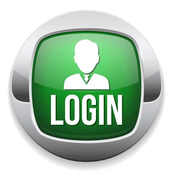 Login button Stock Vector by ©newartgraphics 40575109