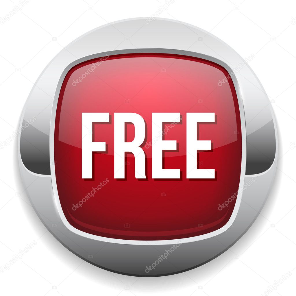 Free button — Stock Vector © newartgraphics #35997253