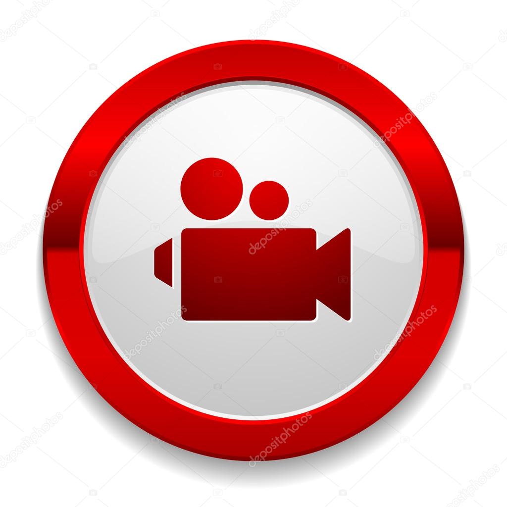 Red Video Icon