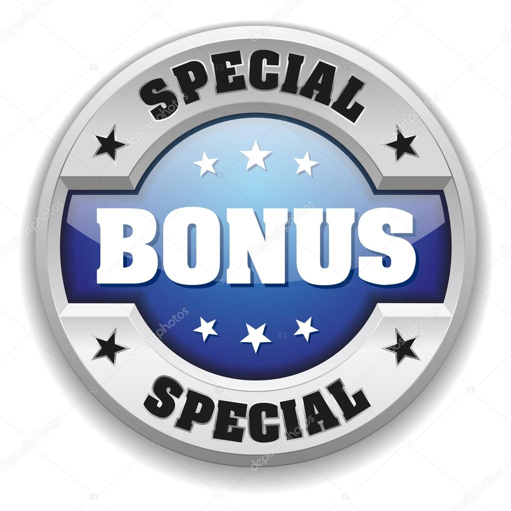 Special bonus button Stock Vector Image by ©newartgraphics #51538349