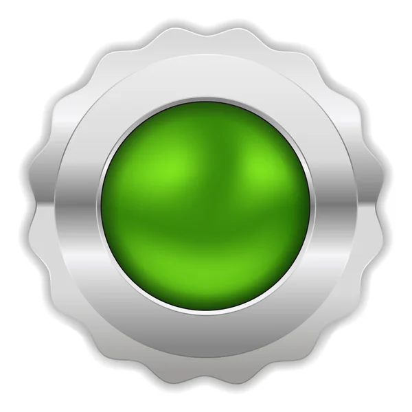 Round button with gold border Stock Vector Image by ©newartgraphics ...