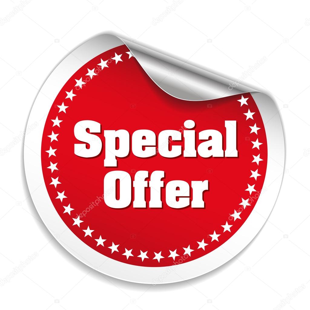 Special offer sticker Stock Vector Image by ©newartgraphics #51563177