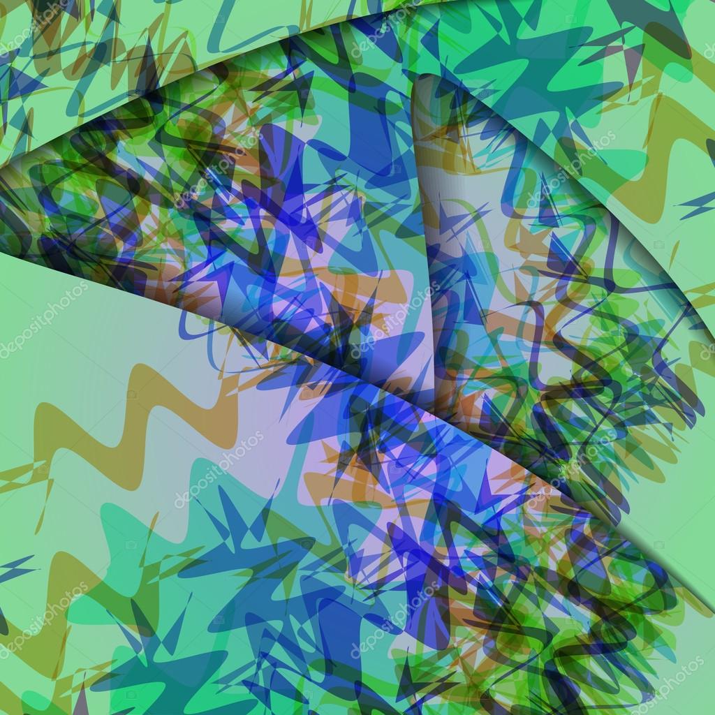 Colorful zigzag background. Stock Vector by ©llebbid 21559063